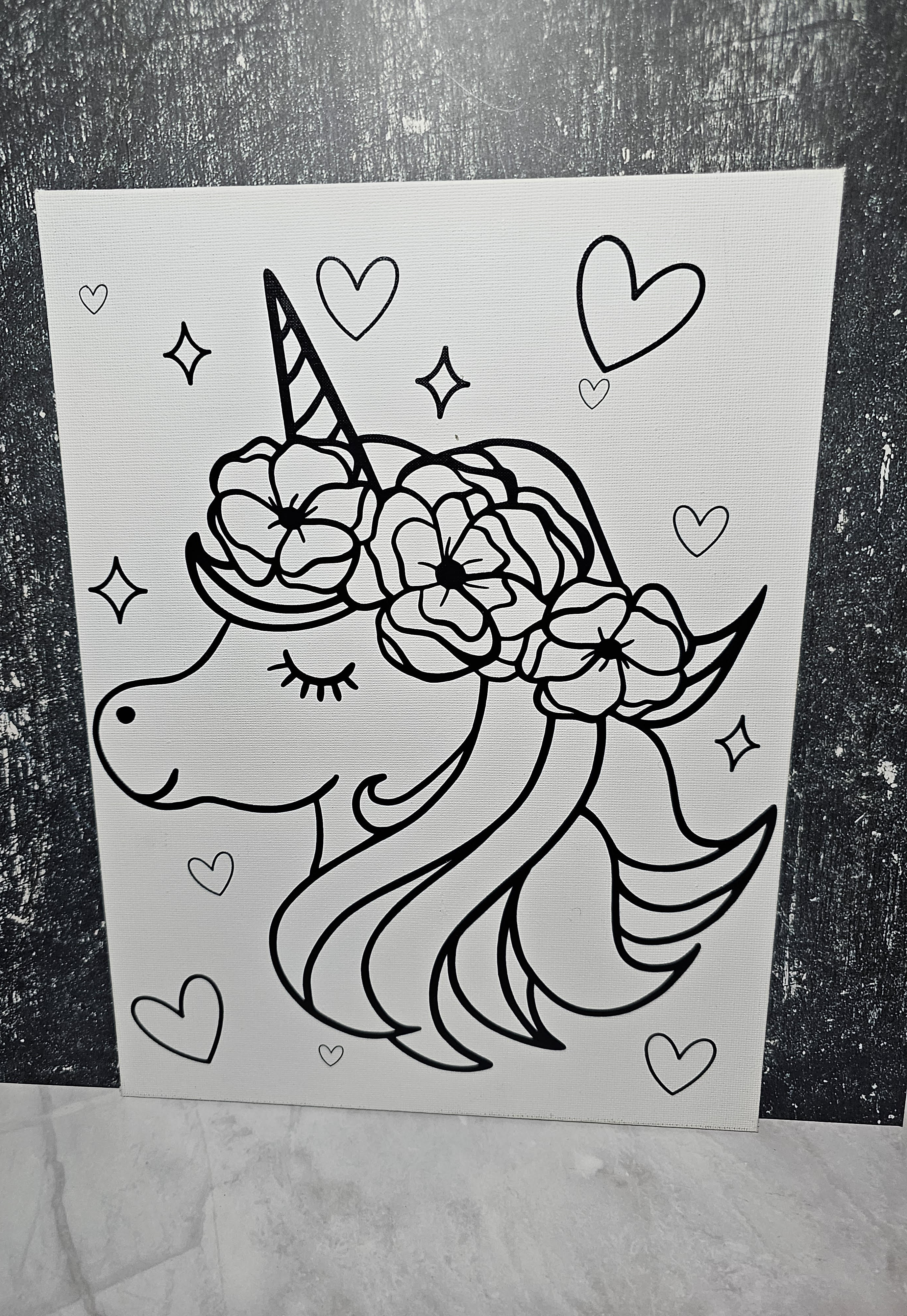 Coloring Canvases – K3la's Creations